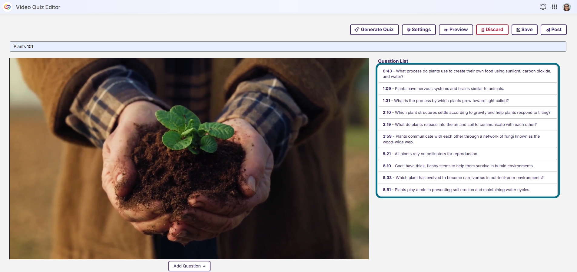Using GenAI to Generate Quiz Questions – YuJa Help Center