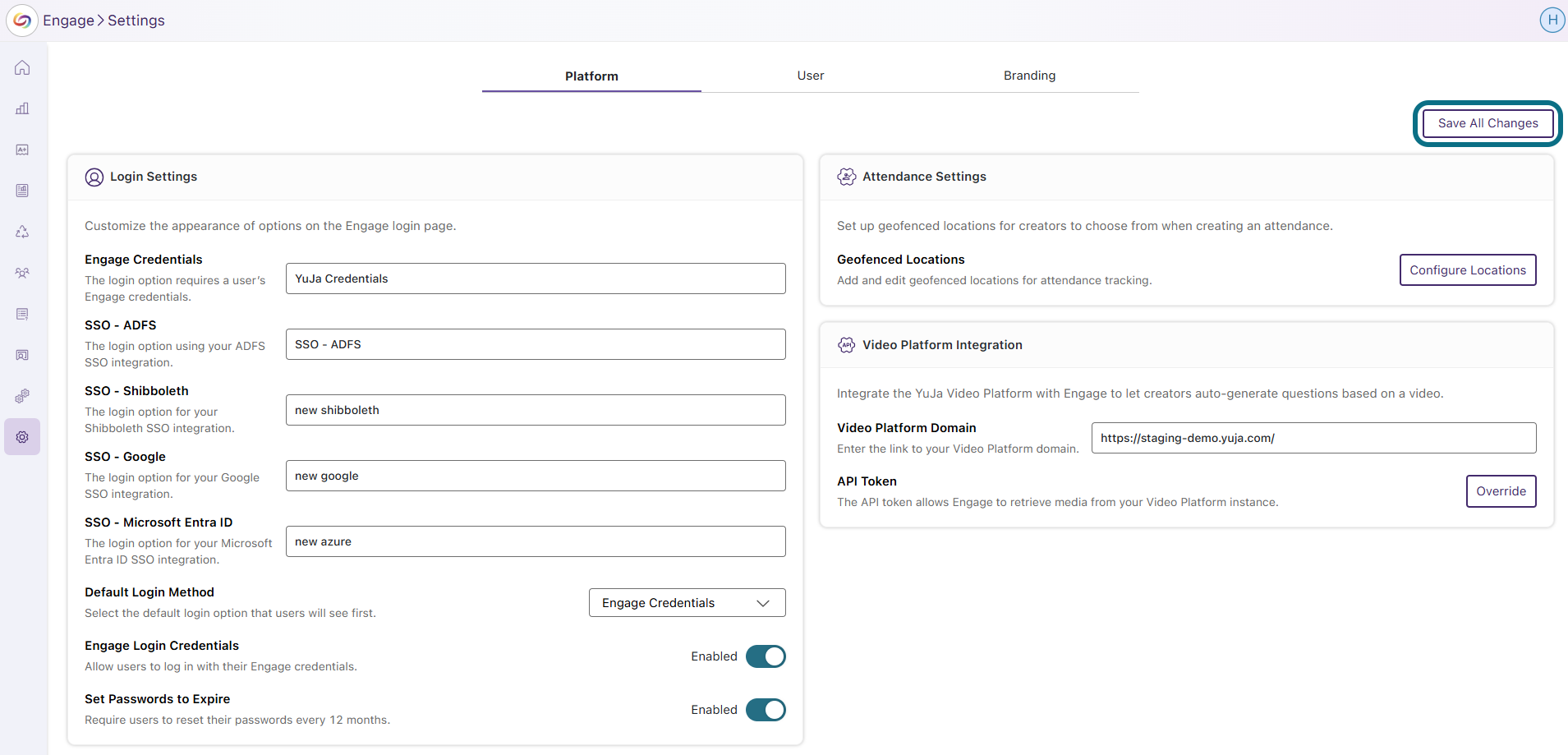 Setting a Password Reset Requirement for Engage Users – YuJa Help Center