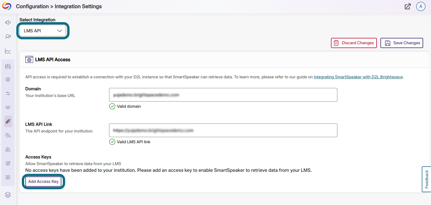 Integrating SmartSpeaker into D2L Brightspace Using LTI 1.3 – YuJa Help ...