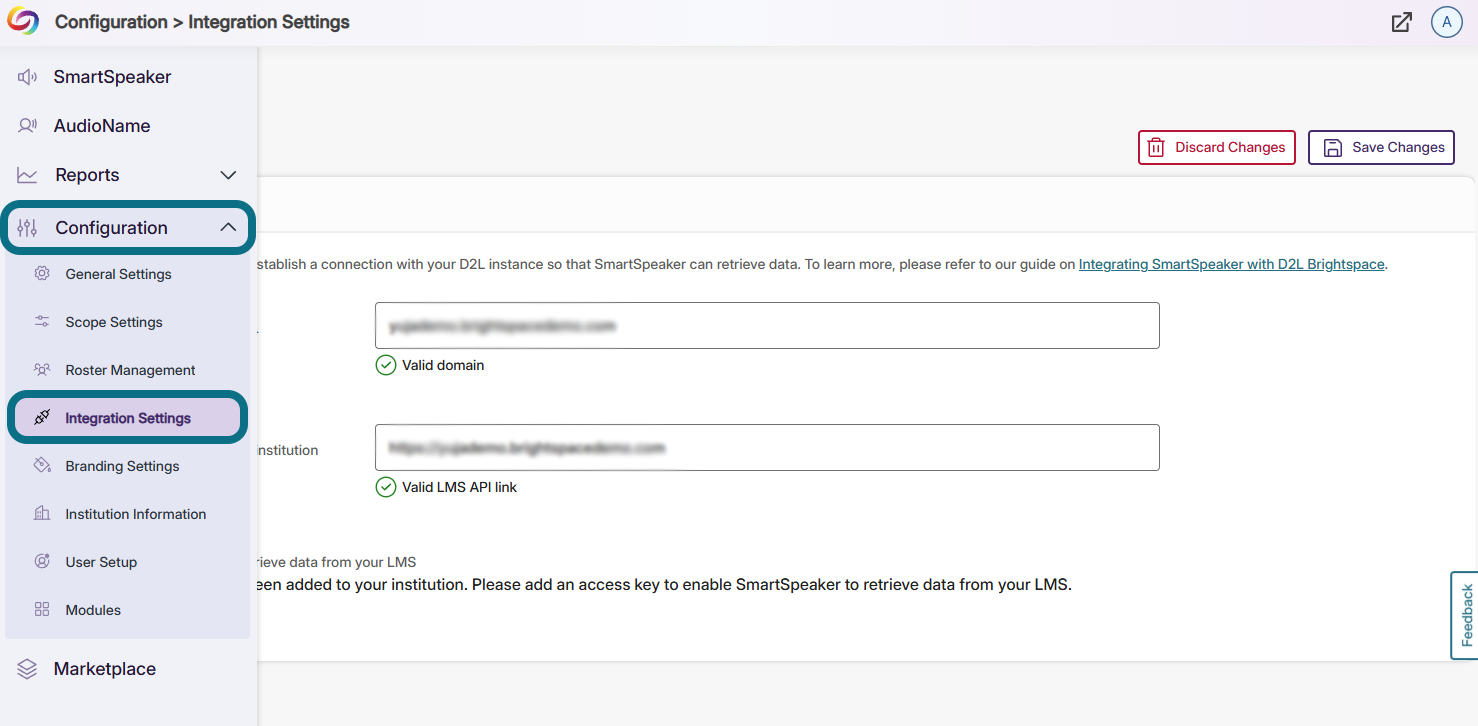 Integrating SmartSpeaker into D2L Brightspace Using LTI 1.3 – YuJa Help ...