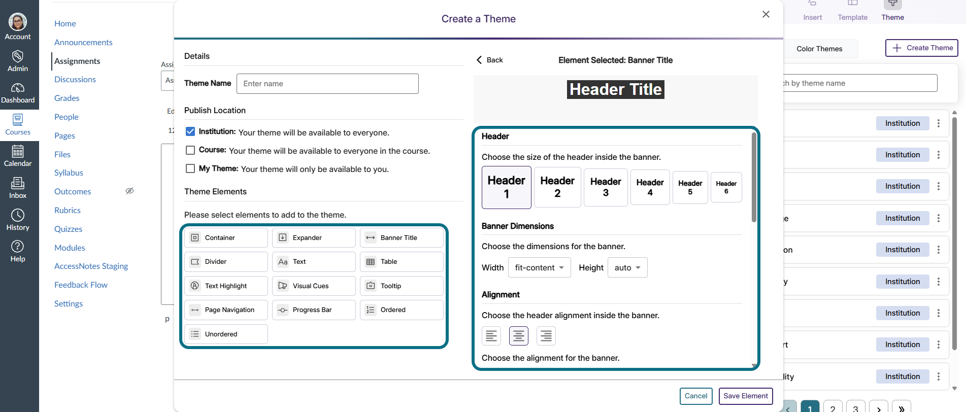 Creating a Custom Theme in LMS Content Designer – YuJa Help Center