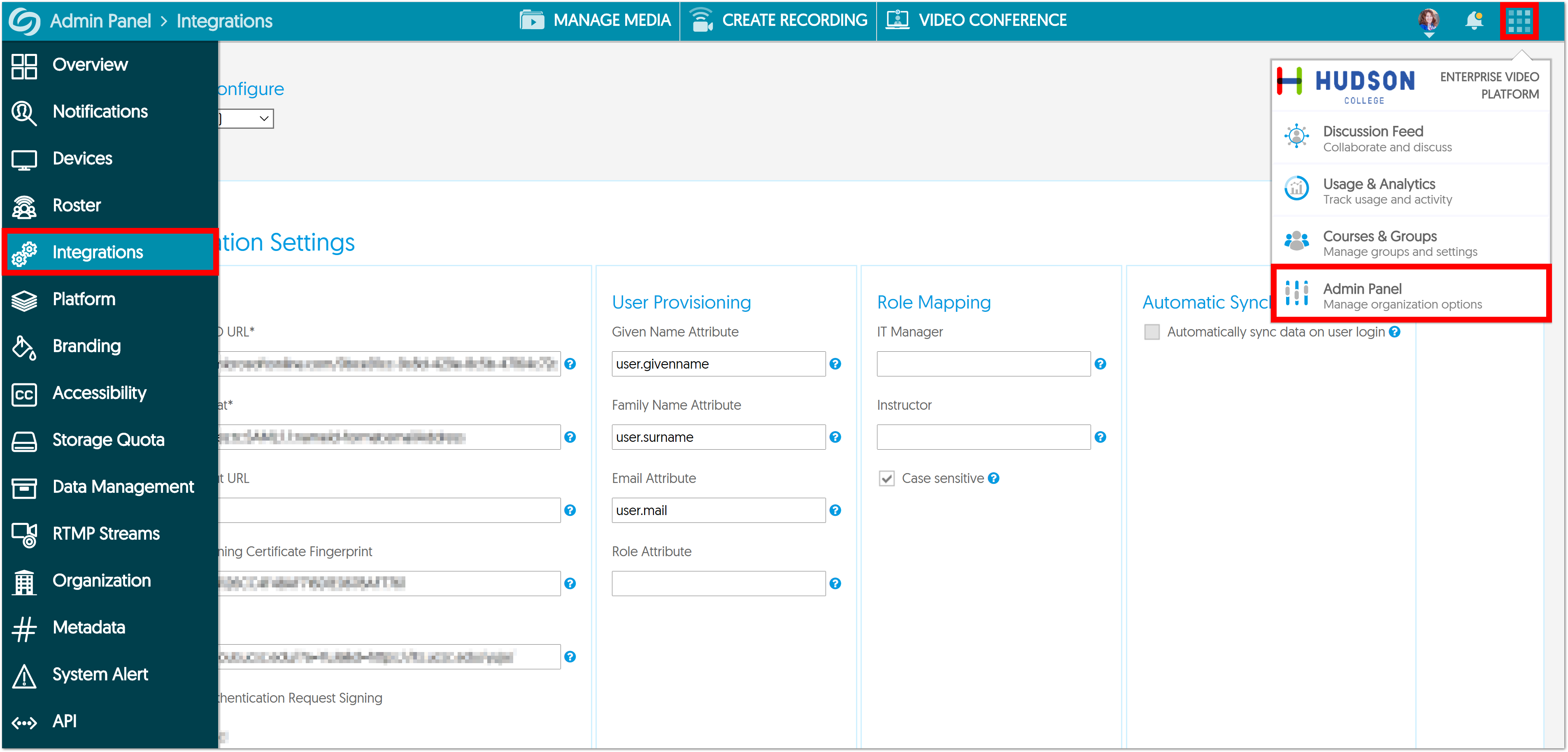 Integrating Cross Integration Between Instructure Canvas And Sso