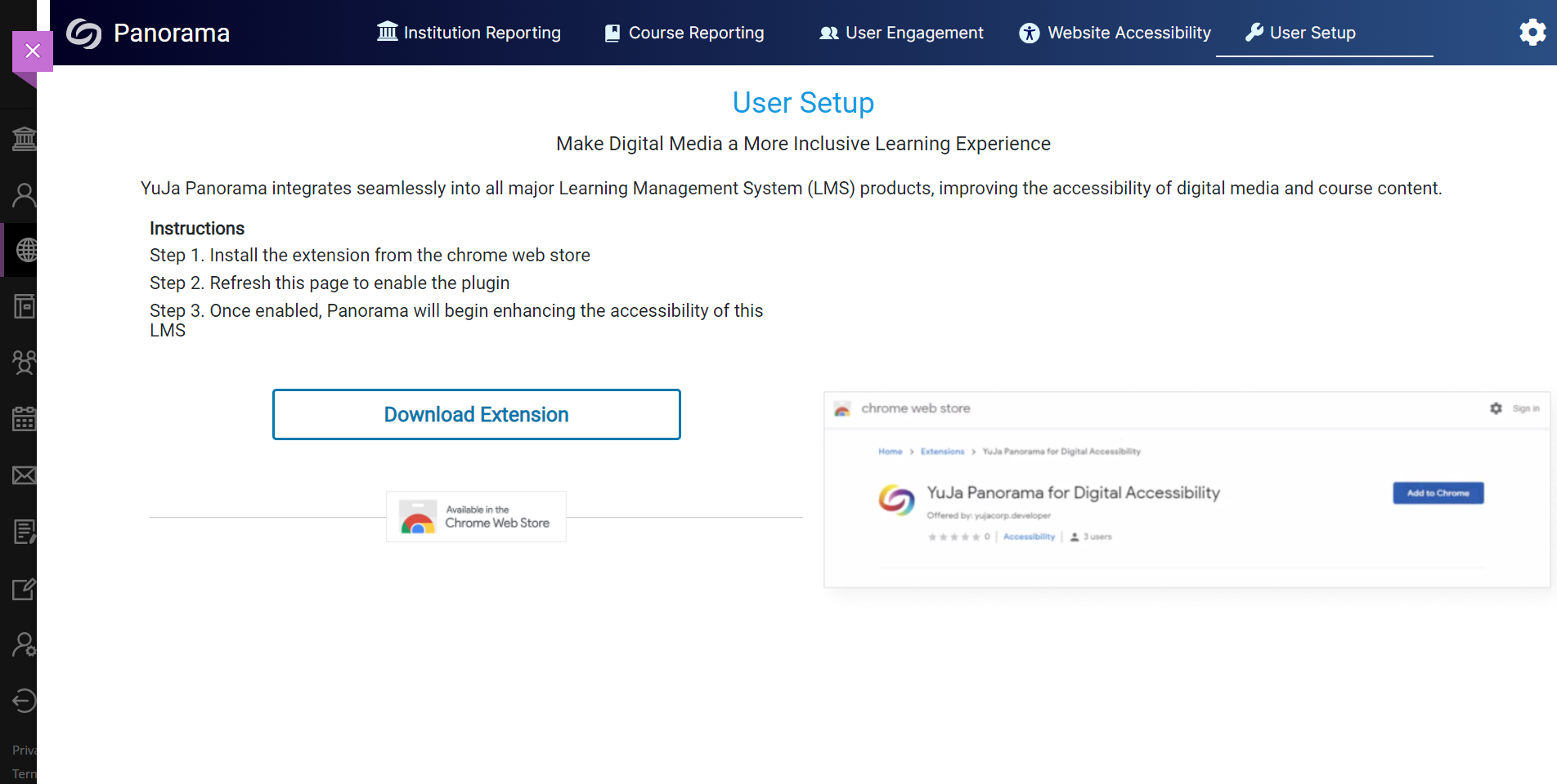 Getting Started with Panorama for Instructors in Blackboard – YuJa Help Center